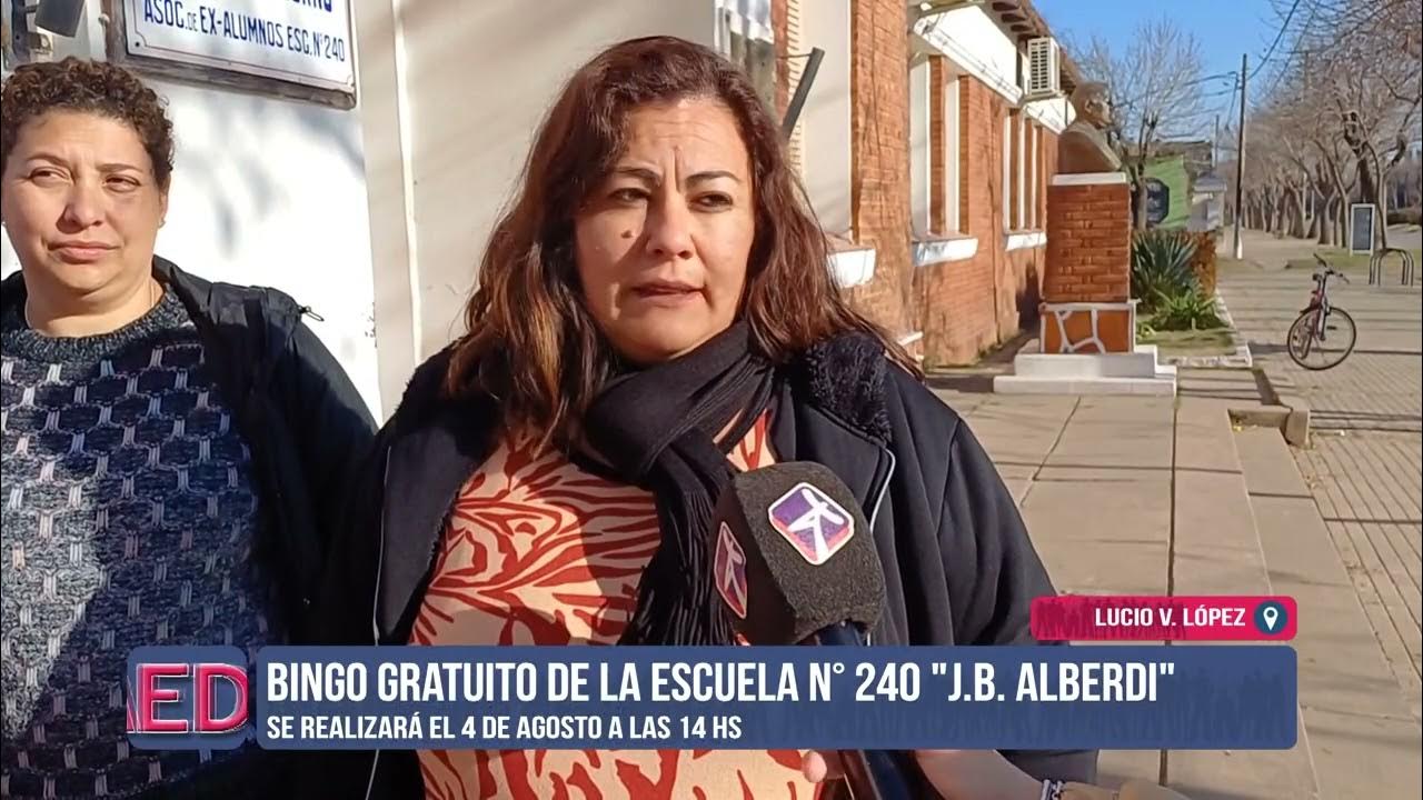 Llega el gran Bingo de la Escuela n° 240 - YouTube