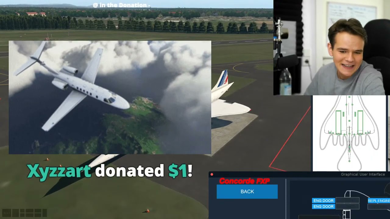 FULL FLIGHT In The CONCORDE Back Home - CRAZY X-Plane11 - YouTube