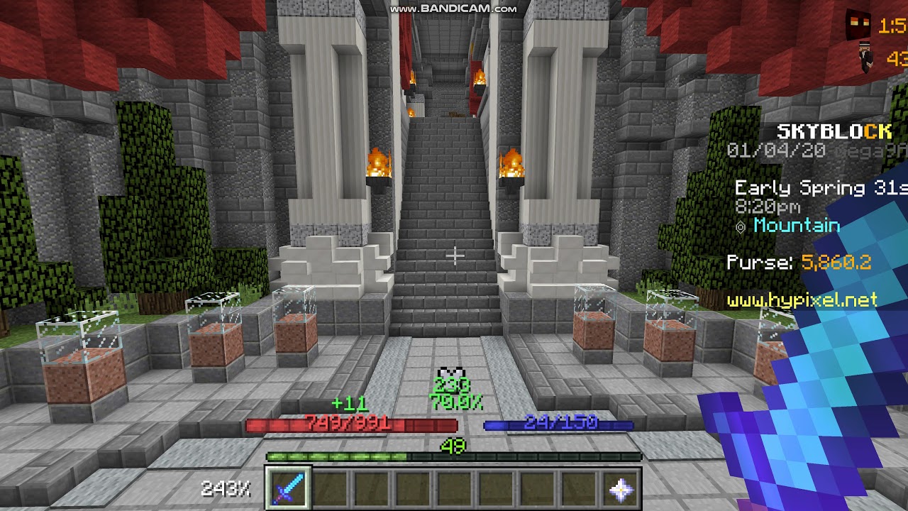 Hypixel Skyblock: A Dungeon (Before Dungeon Update) - YouTube