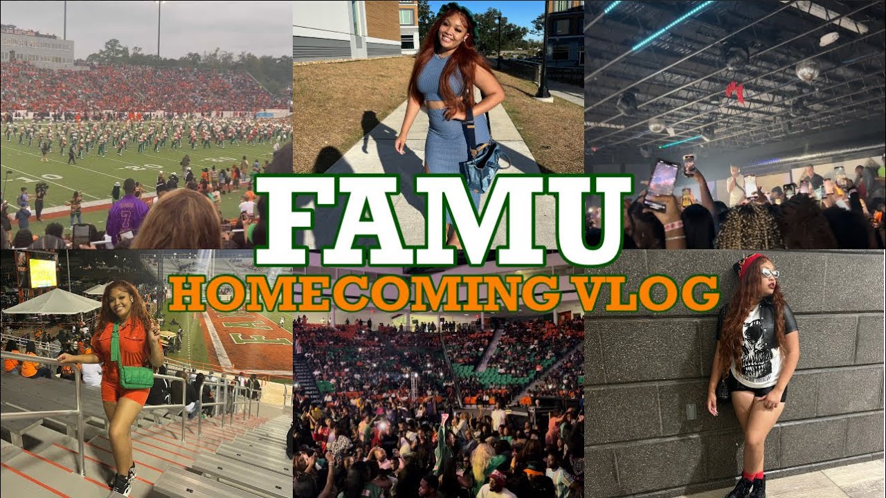 HBCU VLOG: FAMU HOMECOMING (SET FRIDAY, STEP-SHOWS, GRWM, CORONATION ...
