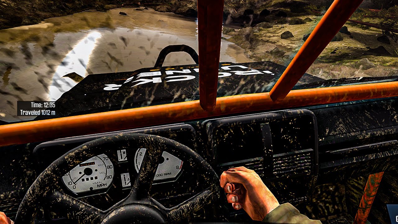 Suzuki Samurai crawler Mod Mud Runner Gameplay - YouTube