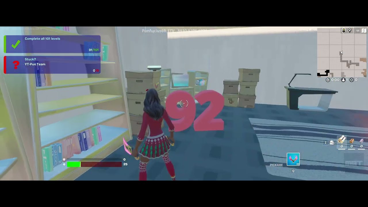 How YOU Can Complete Levels 91,92,93,94,95 in Fortnite 101 ESCAPE ROOM ...