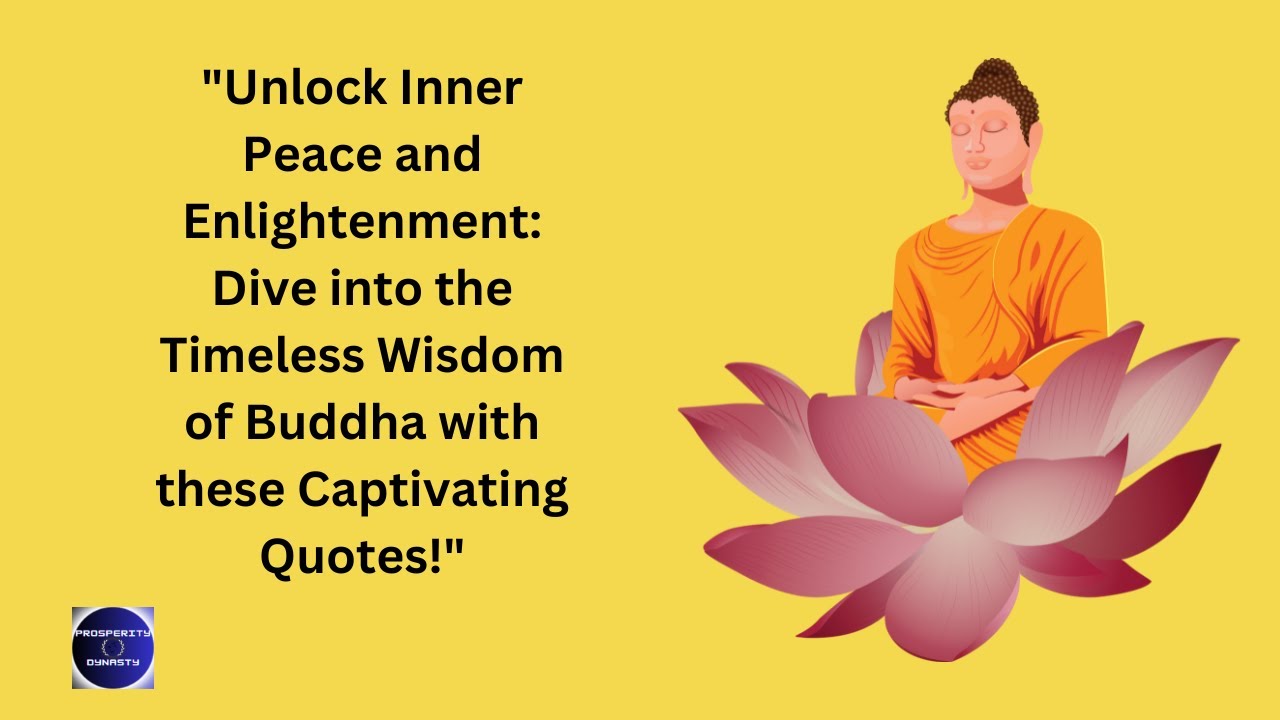 Discover inner peace and wisdom through Buddha's profound quotes ...