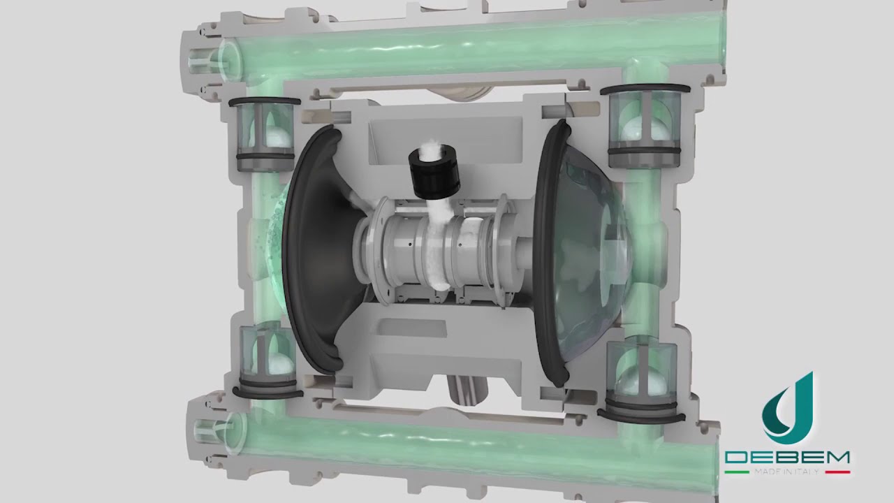 뉴인테크 - DEBEM - BOXER 81 (에어펌프, 다이아프램펌프, 케미칼펌프) - YouTube