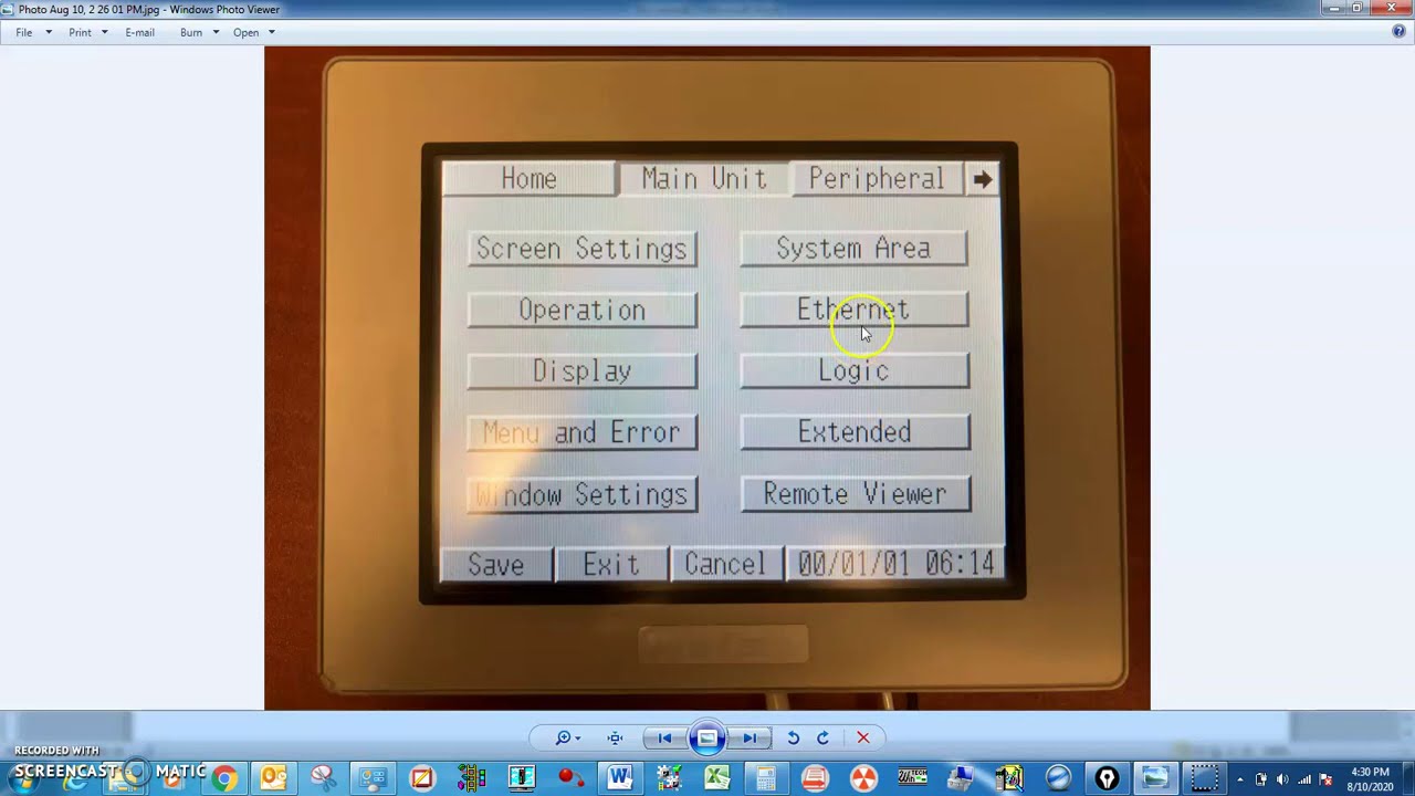 How To Download a program to Proface HMI with an Ethernet cable - YouTube