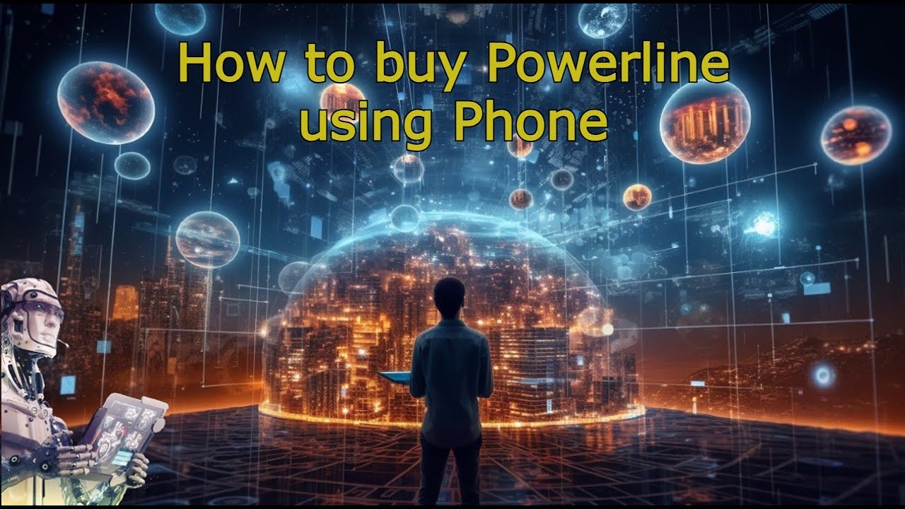 How to buy a powerline on your phone - YouTube