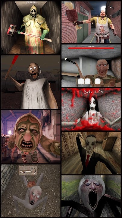 Mr Meat Vs Frenetic Vs Buck Vs Granny Vs Slendrina Vs Witch Vs Evil Doll Vs Baby Spider Vs ...