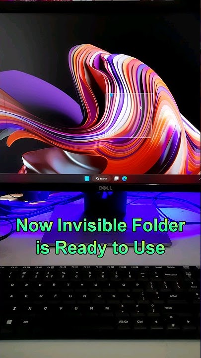 Amazing Computer Trick to make Invisible folder 📁 - YouTube