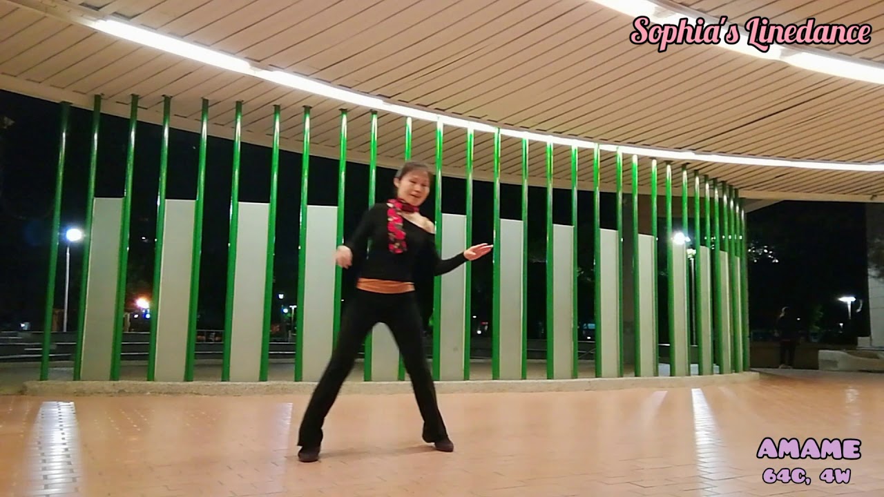 AMAME - Line Dance (Easy Intermediate) - YouTube