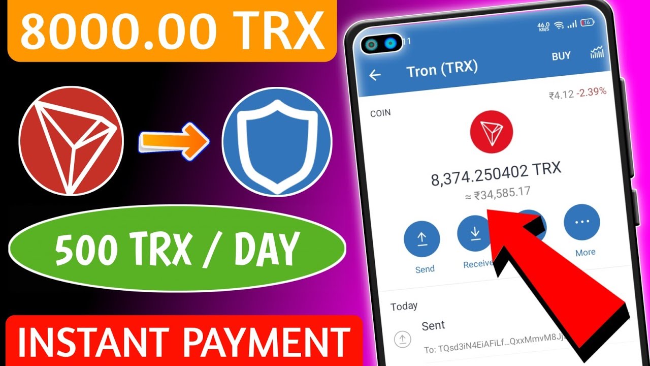 How To Earn Free Trx ~ Without Investment How To Earn Money Trx