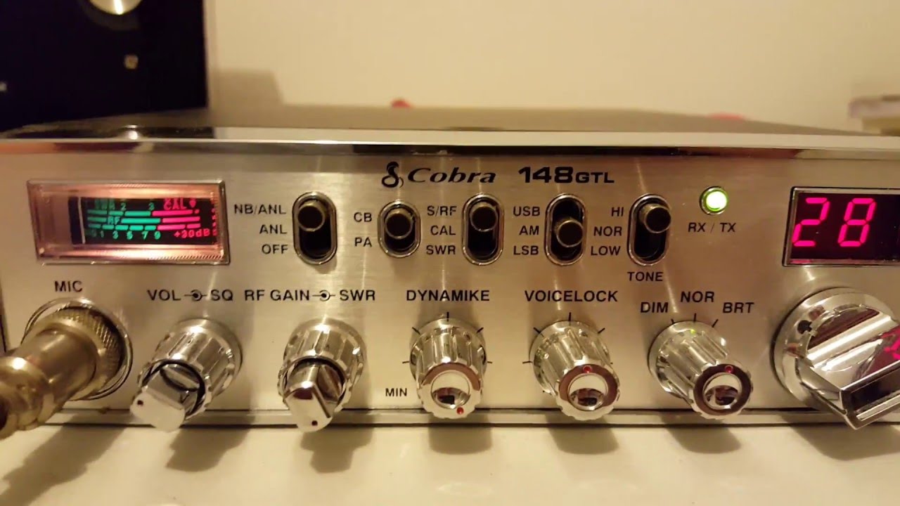 4cx250 test with cobra 148, 10 watts in 600+ out - YouTube