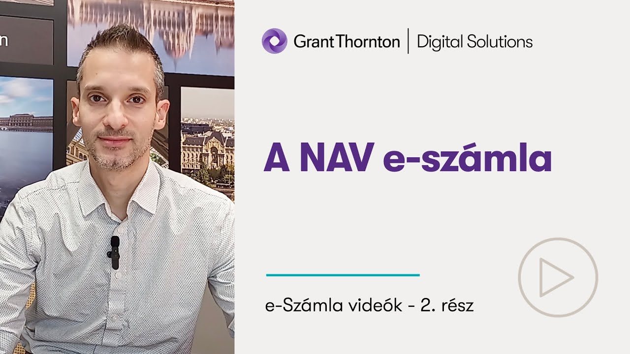 e-számla videók - 2. rész: A NAV e-számla - YouTube
