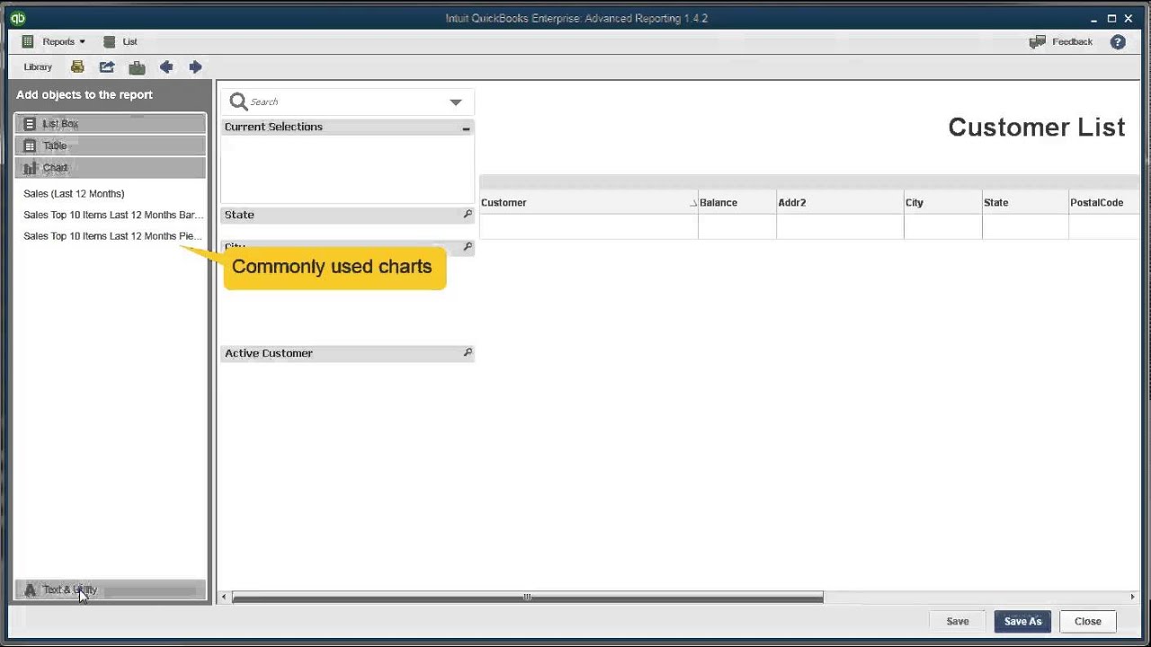 Navigate and Use QuickBooks Advanced Reporting - QuickBooks US - YouTube