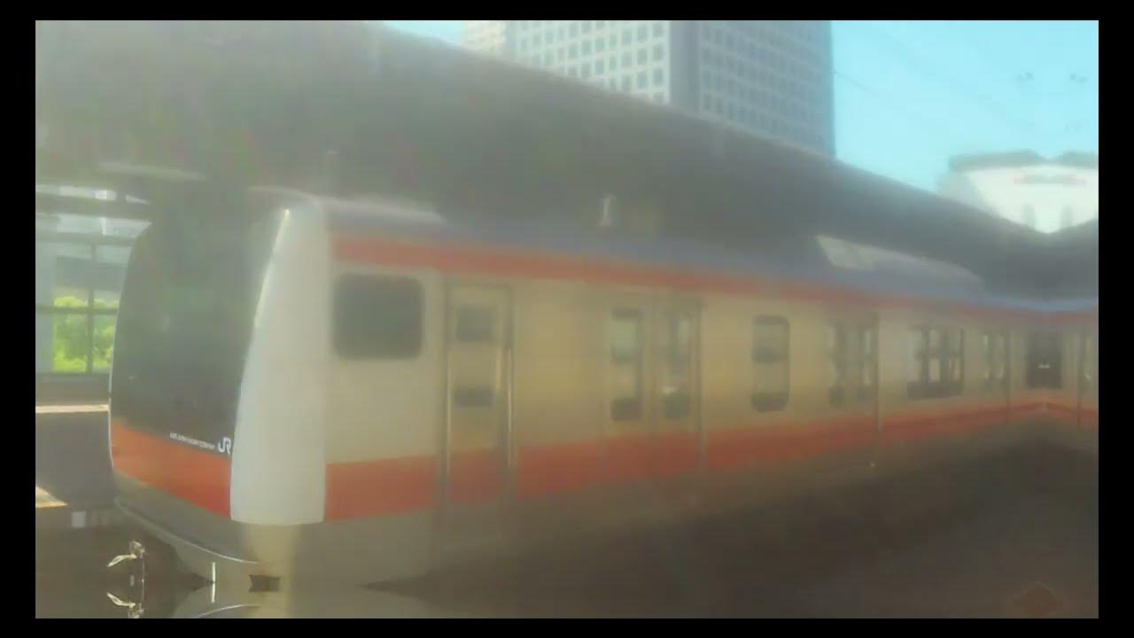 【JR京葉線】 新浦安駅 E233系5000番台ケヨ513編成 各駅停車 蘇我行き 発車 & E233系5000番台ケヨ501編成 各駅停車 東京行き 発着 - YouTube