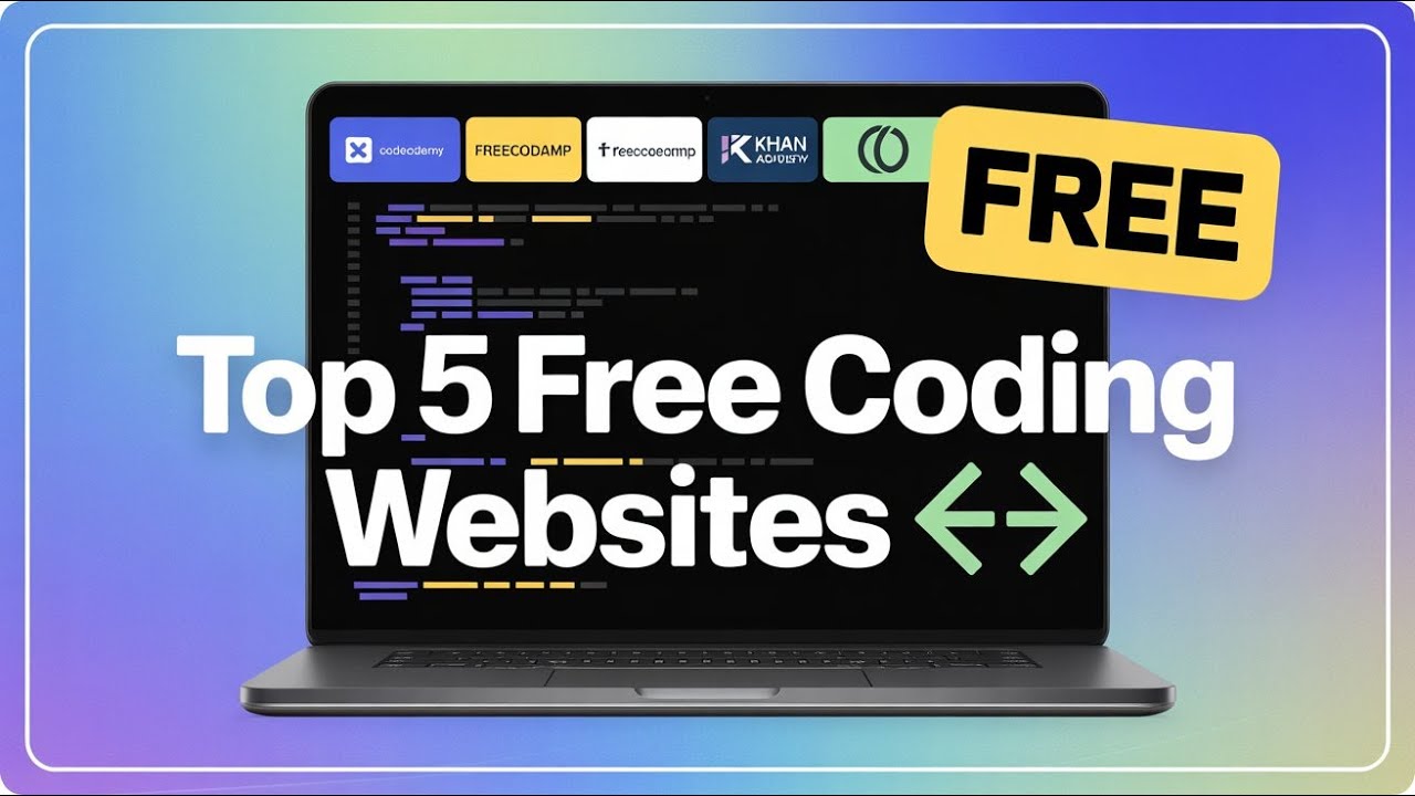 Top 5 Websites to Learn Coding for Free - YouTube