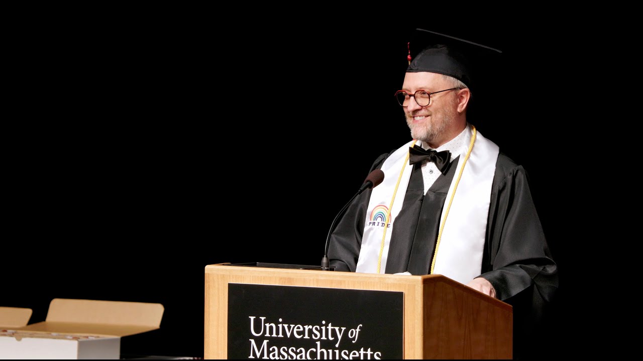 Kevin Hill - 2022 Commencement Student Speaker, UMass Amherst UWW - YouTube