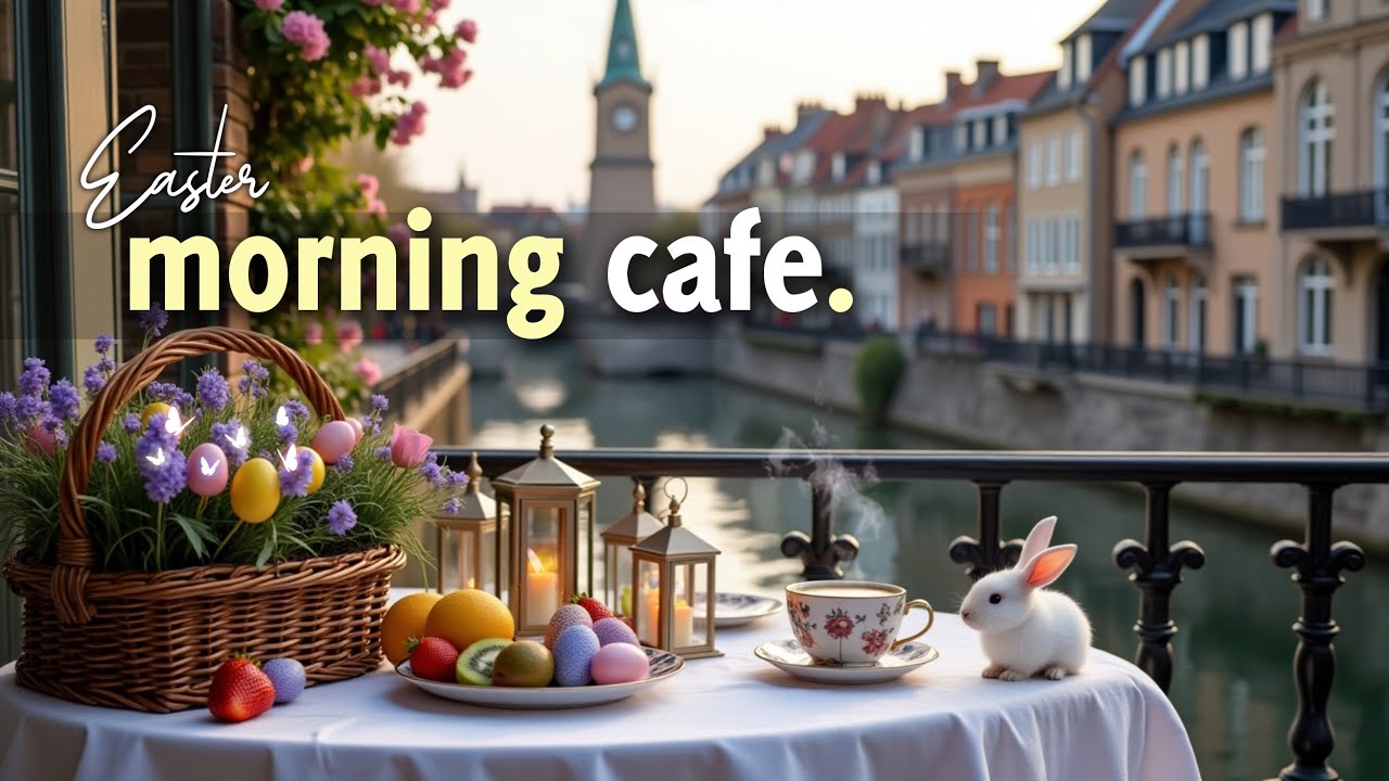 Happy Easter Morning Jazz Cafe & Spring Bossa Nova – Cute Bunny ...