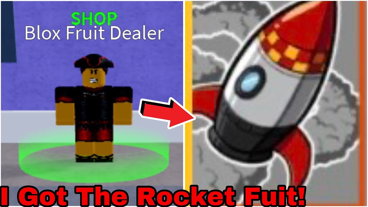 I Got My Self The Rocket Fruit In Blox Fruit! - YouTube