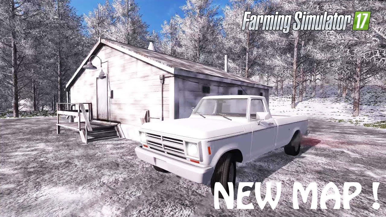 NEW MAP in Farming Simulator 2017 | NEW ARCTIC LOGGING MAP IS ONLINE ...