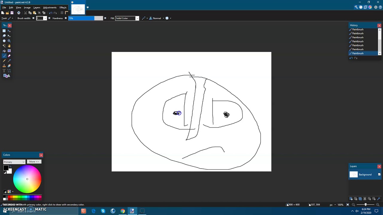 Hmm... Drawing SOMETHING? - YouTube