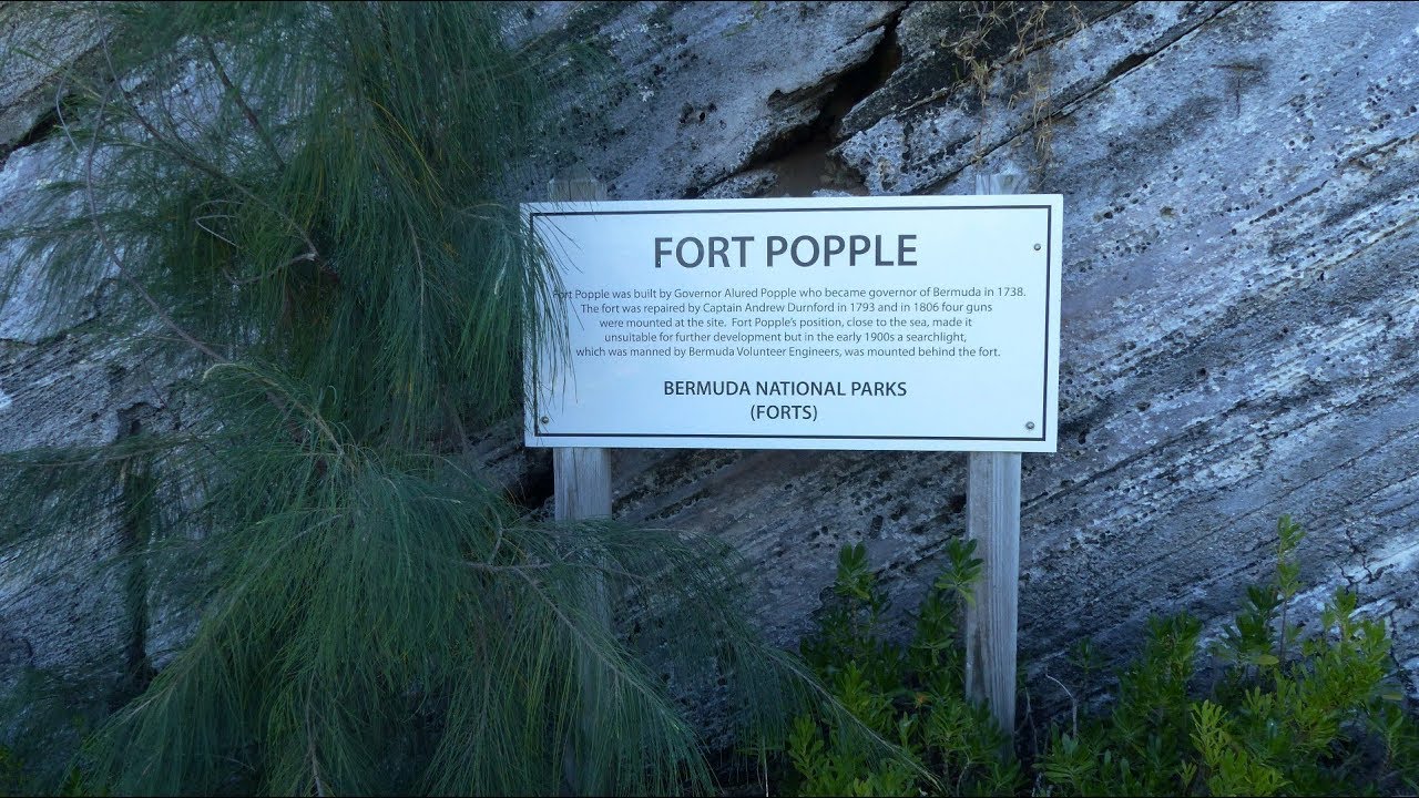 FORT POPPLE - LITTLE HEAD PARK - ST. DAVID'S ISLAND - ST. GEORGE'S ...