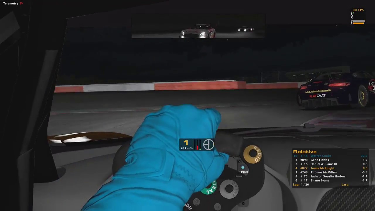 JAMIE MCKNIGHT - iRacing WMR GT3 Night Race 2 @ Spa 070718 Rd 4 Season ...
