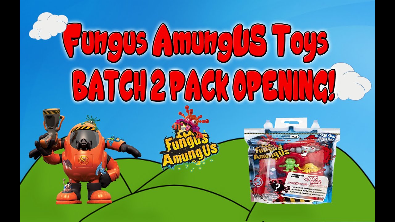 Fungus AmungUs Toys | BATCH 2 PACK OPENING! - YouTube