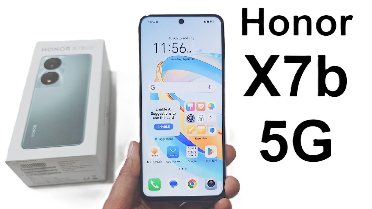 Honor X7b 5G - Unboxing and First Impressions - YouTube