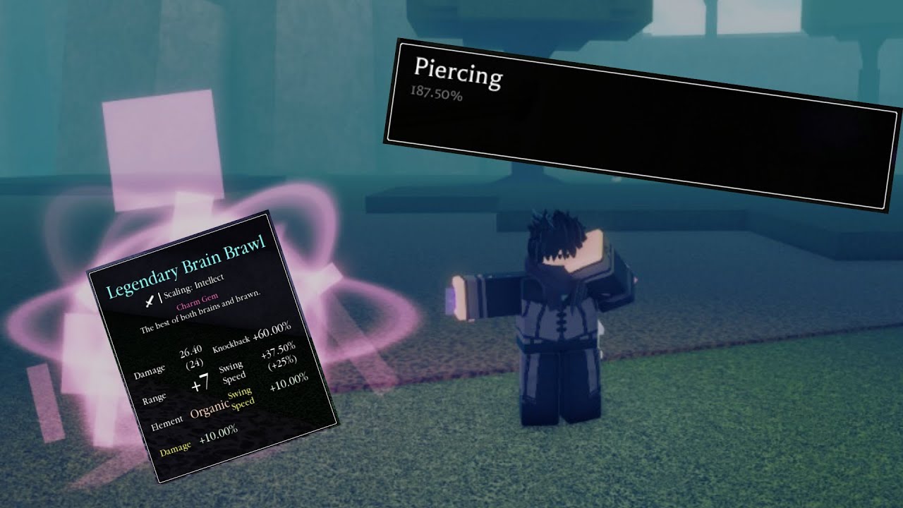 187.50% Piercing Crit Brain Brawl Build - YouTube