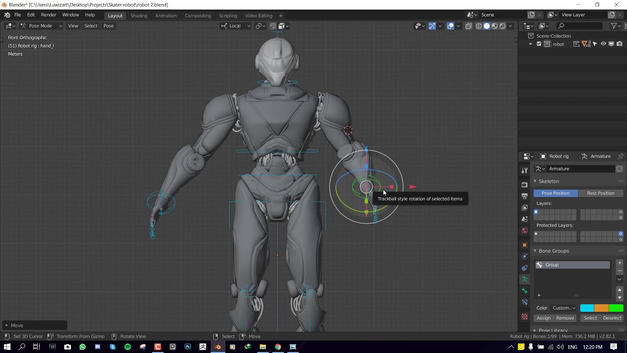 Skate bot rig - YouTube