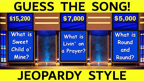 Jeopardy Music Trivia - YouTube