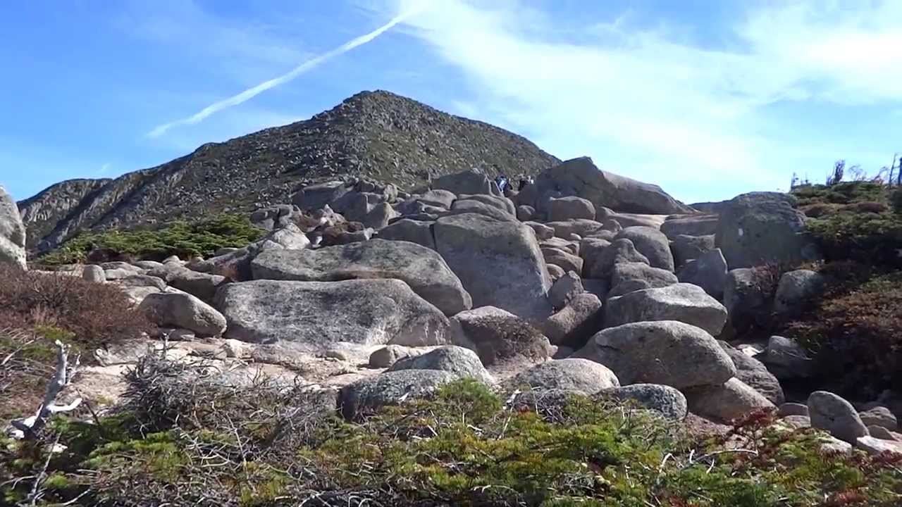 Team Fortis on the AT Video 148 - Katahdin, approaching the Tableland ...