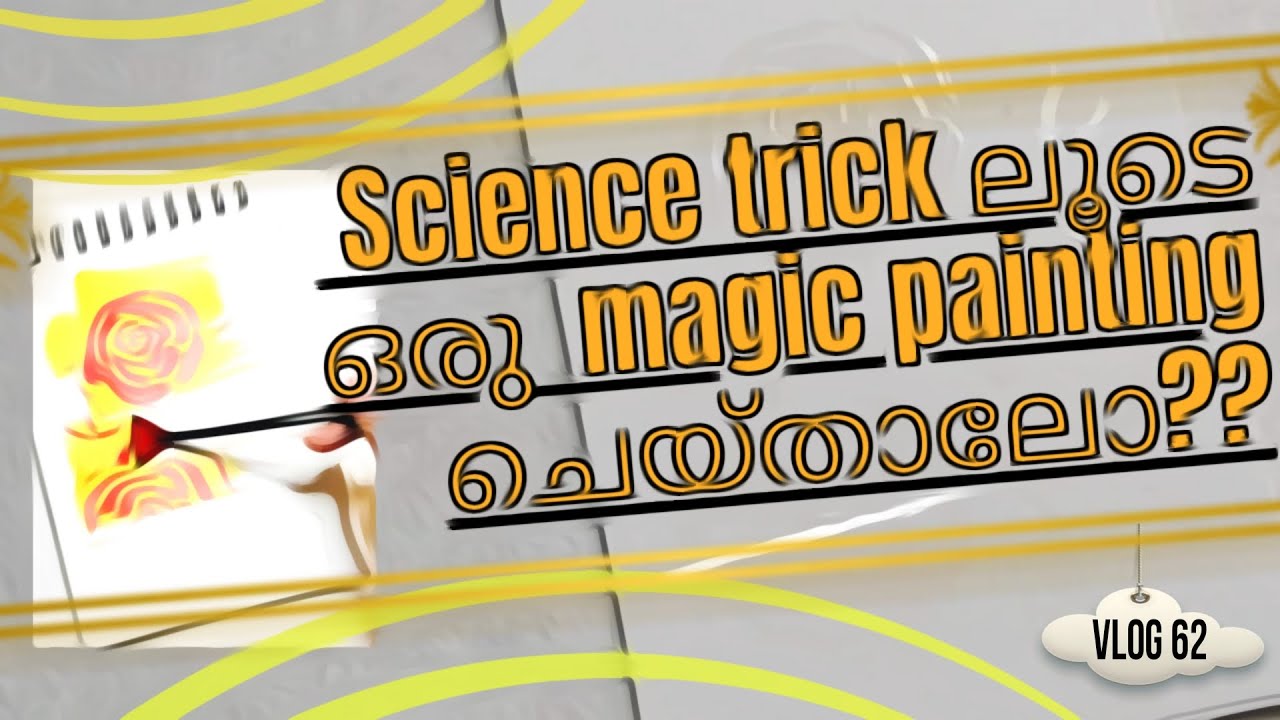 Science trick Magic Painting - YouTube