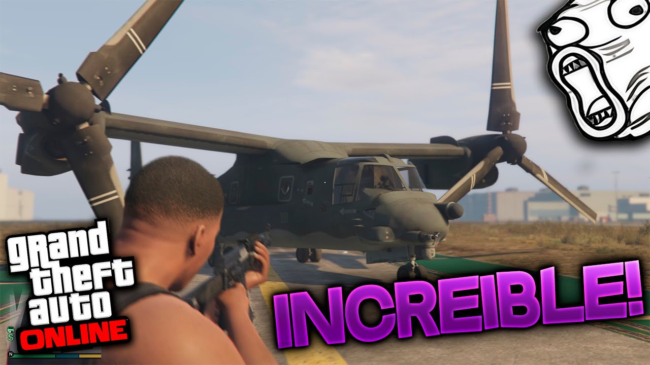 OSPREY DE COD GHOST EN GRAND THEFT AUTO 5!!!! :O [MOD GTAV] - YouTube
