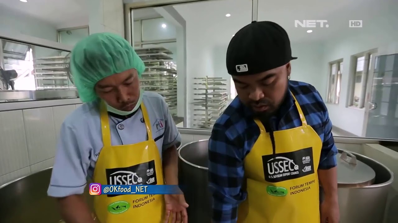 Kunjungan program tv oke food ke Rumah Tempe Indonesia - YouTube