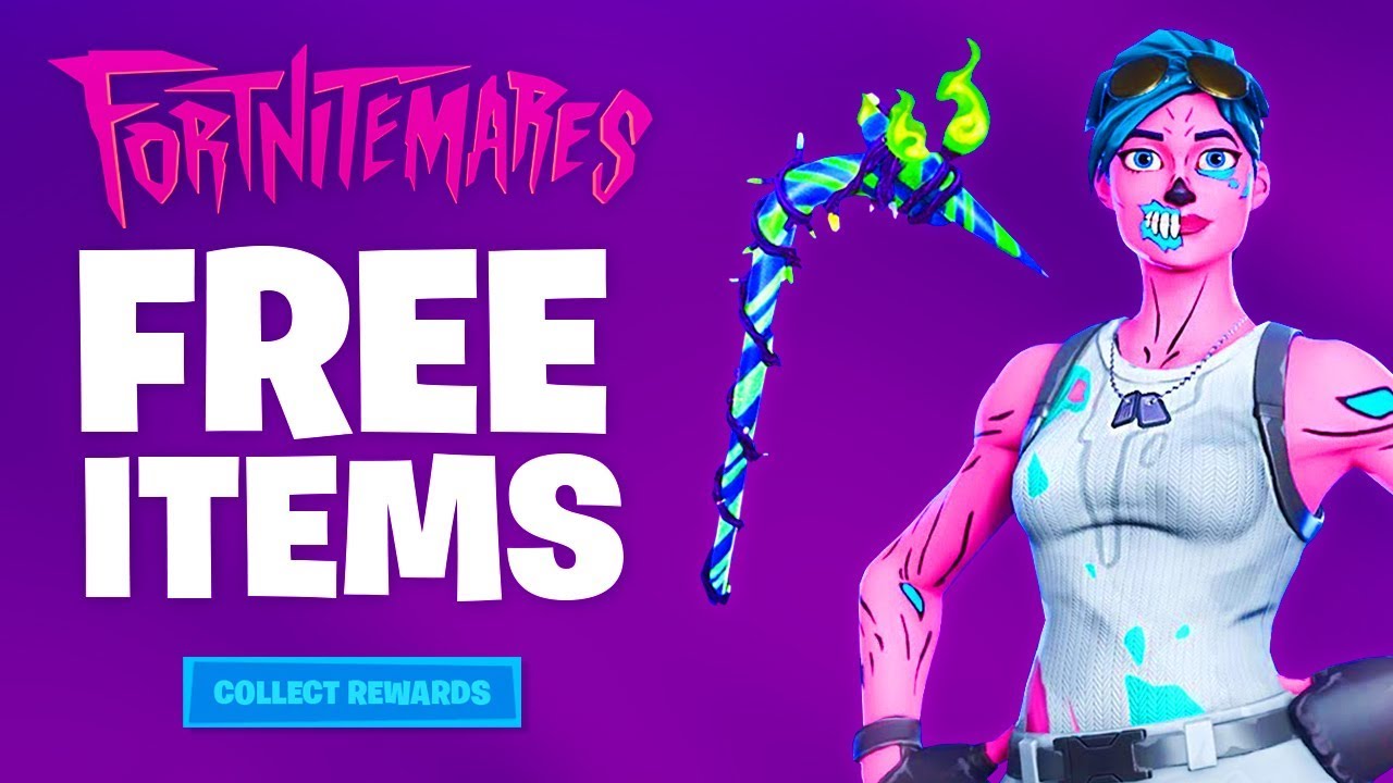 GET THE NEW FREE ITEMS in Fortnite! (Fortnitemares 2019) - YouTube