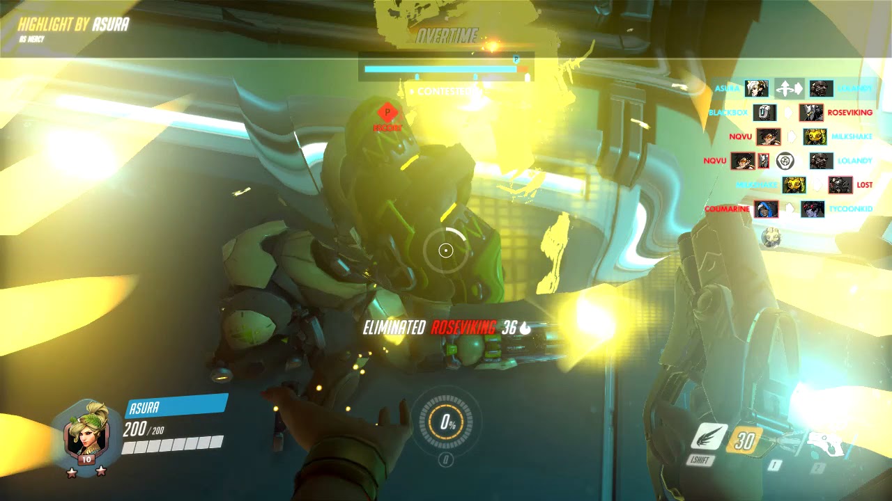 Mercy ult kills - YouTube
