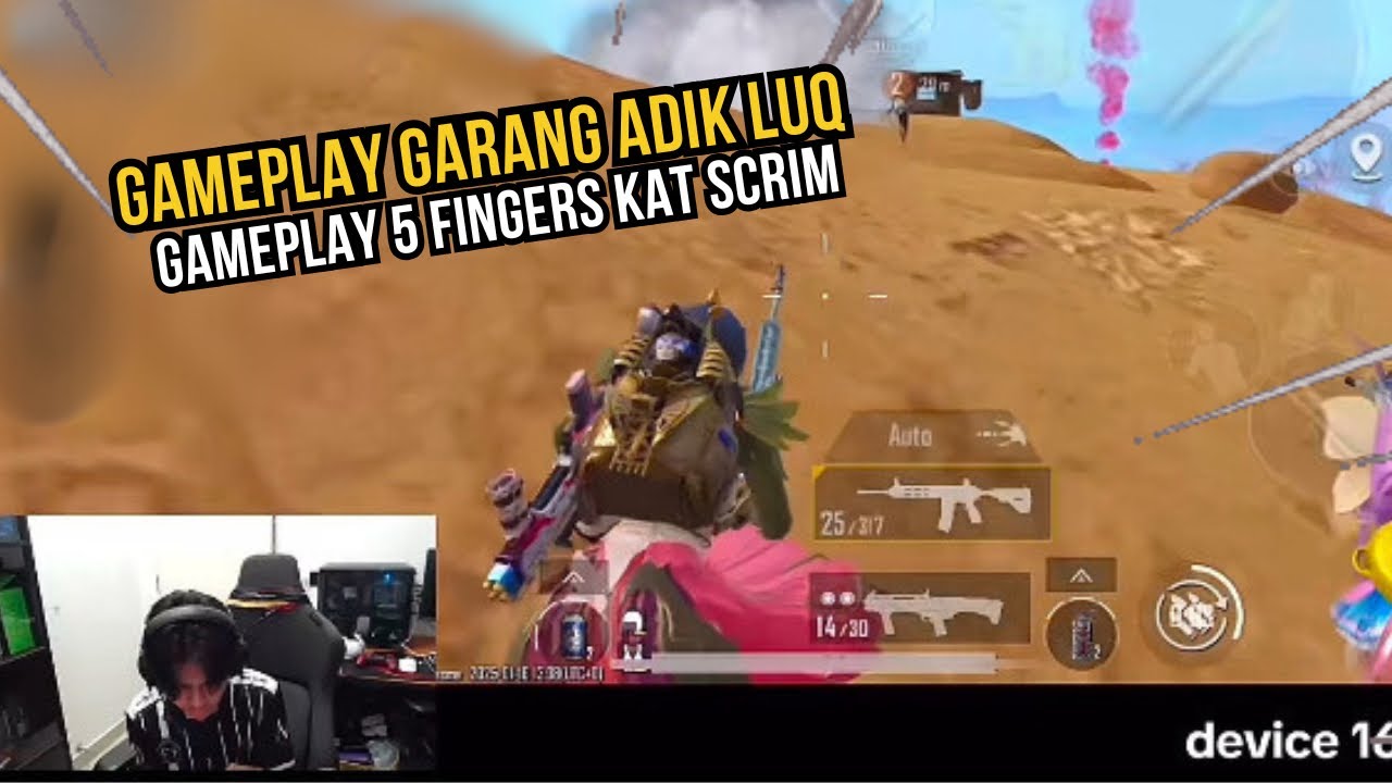 GAMEPLAY GARANG ADIK LUQ !! 5 FINGERS KAT SCRIM - YouTube