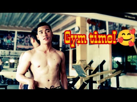Gym 💪 time heheheee naka gym din heheheee !!!#viral - YouTube