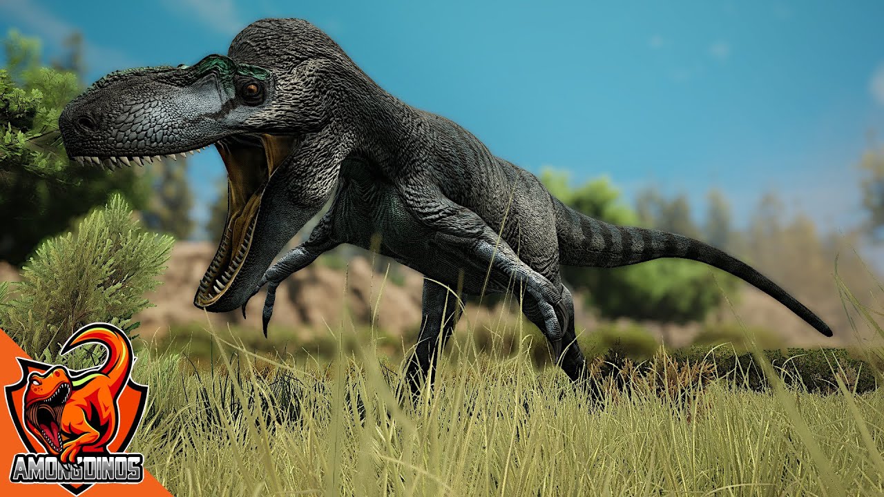 Path Of Titans DRYPTOSAURUS - Growth And PvP #pathoftitans - YouTube