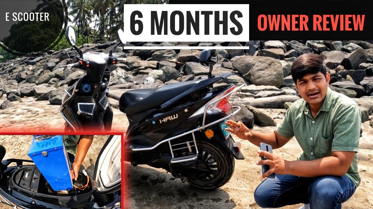 3000 KM Electric Scooter 6 Months Owner Review | Odysse Hawk Plus | या ...