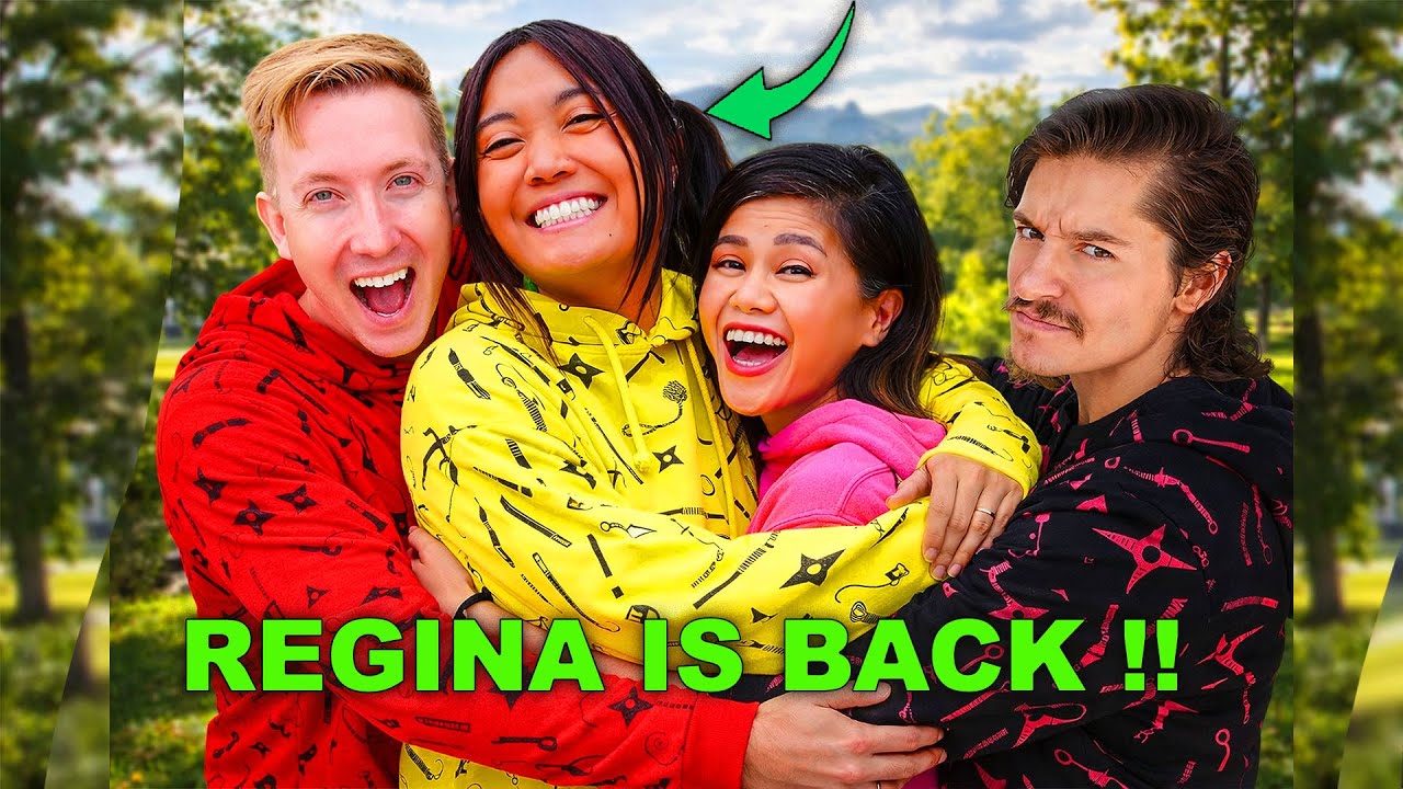 REGINA GINERA is BACK! 😍 SPY NINJAS REUNION 🥰 Chad Wild Clay & Vy ...