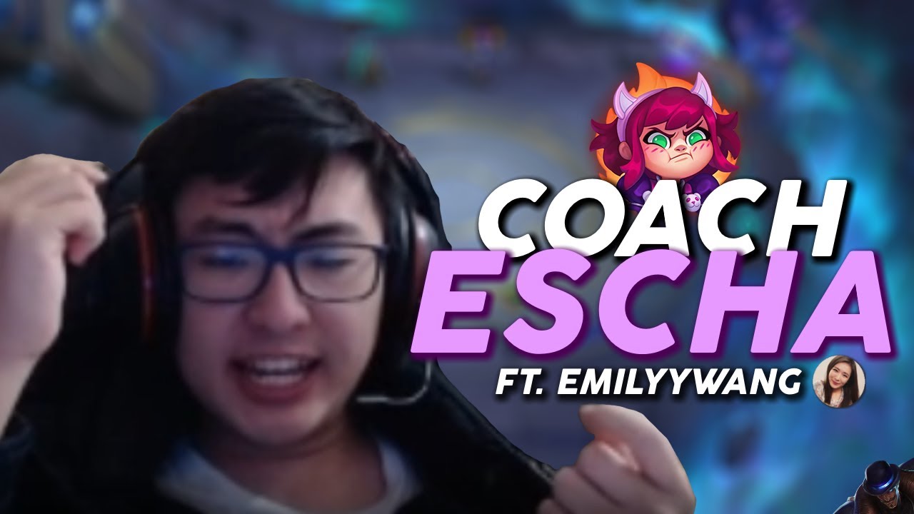 ESCHATV | COACHING EMILYYWANG (TFT Stream Highlights) - YouTube
