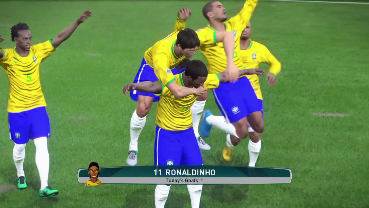 PES 2017 CLASSIC BRAZIL WORLD CUP - YouTube