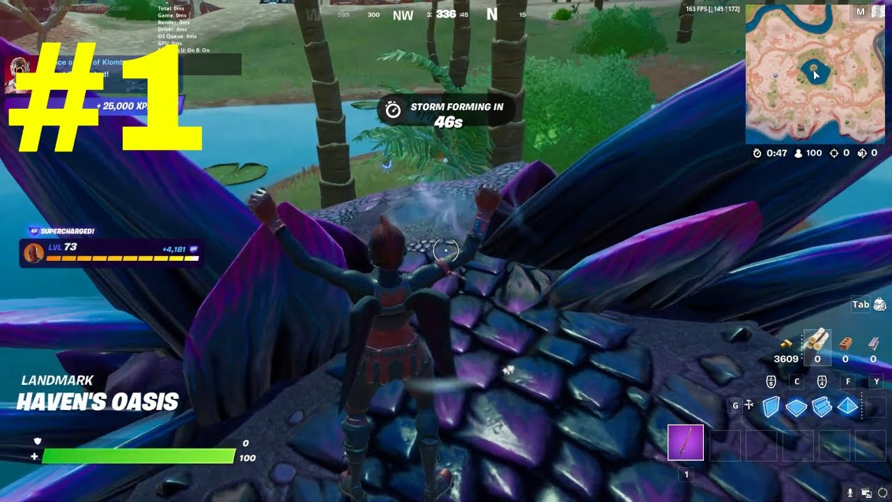 Dance on top of Kolombo - Fortnite Chapter 3 Season 1 - YouTube