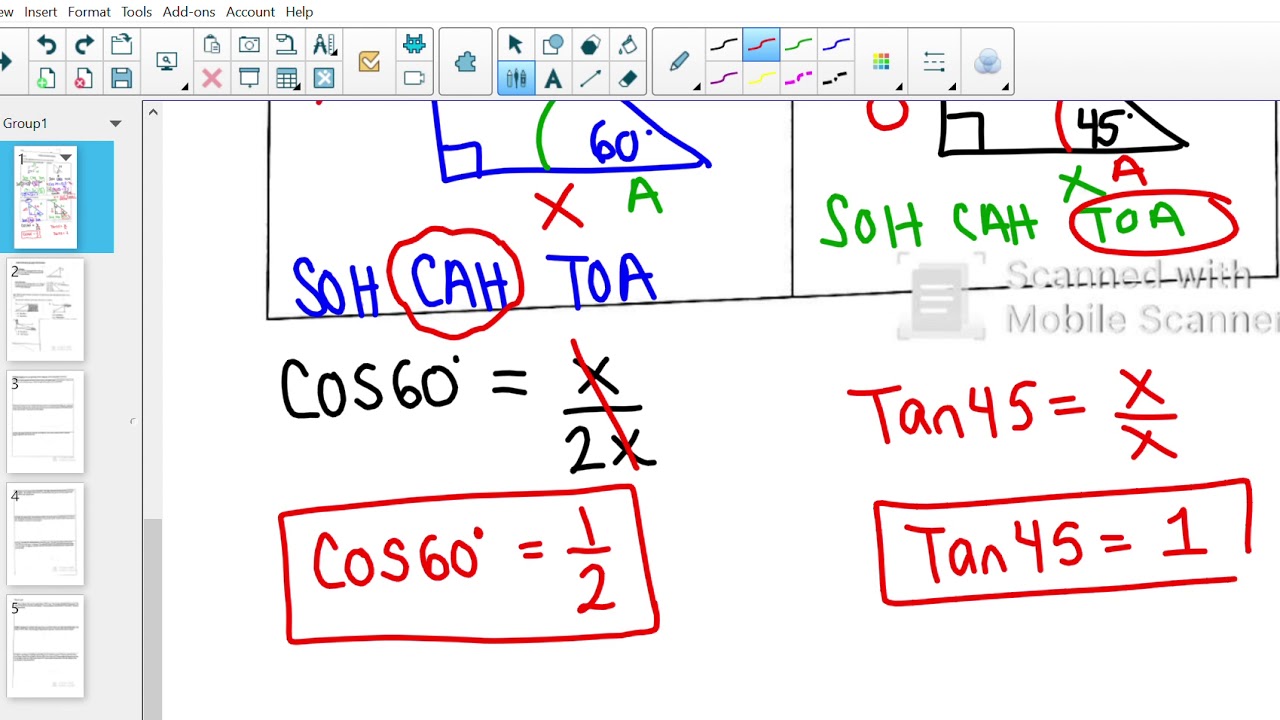 Geo A Trig Word Problems Day 1 - YouTube