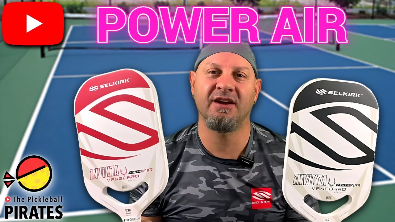 NEW Selkirk Power Air Invikta Pickleball Paddle playing Review - YouTube