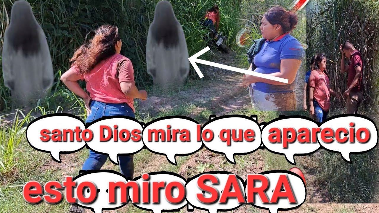 Santo Dios Sara miro esto en la casa enbrujada y seco se desmayo😱 - YouTube