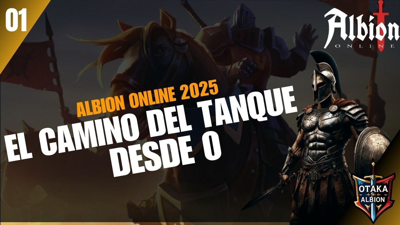 ALBION ONLINE 2025| EP 1 |EL CAMINO DEL TANQUE - YouTube