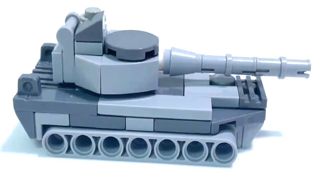 Teach everyone to build a mini battle tank with LEGO, and see who can ...
